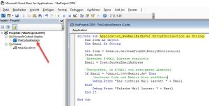 VBA Outlook macro automatically execute on email receipt - eKiwi-Blog.de