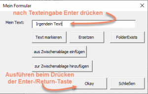 VBA-Formular: Button-Klick mit Enter-/Return-Taste ausführen - eKiwi ...