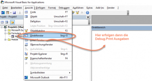 VBA: Ausgabe auf Konsole zum Debuggen - eKiwi-Blog.de