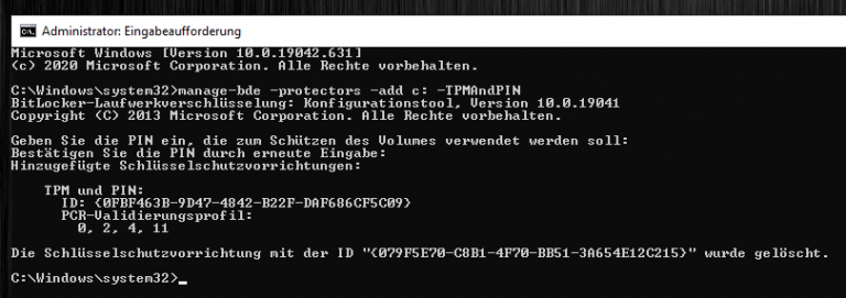 Bitlocker – Activate Pre-Boot Bitlocker PIN - eKiwi-Blog.de