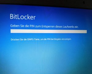 Bitlocker – Pre-Boot Bitlocker PIN aktivieren - eKiwi-Blog.de