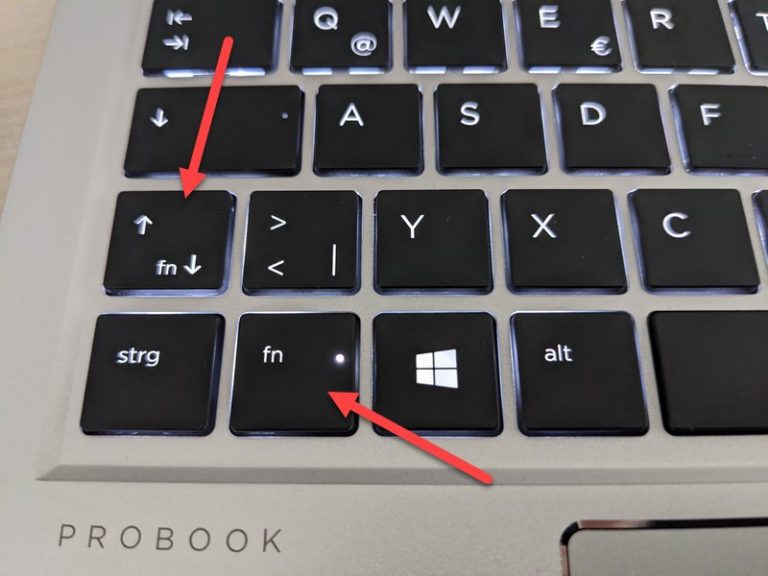 HP ProBook – FN und Funktionstasten konfigurieren - eKiwi-Blog.de