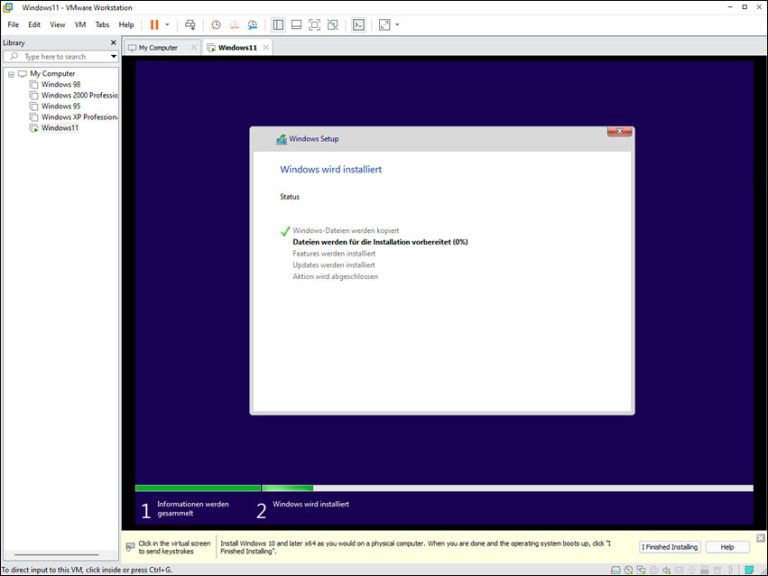 Install Windows 11 with TPM in VMware Workstation - eKiwi-Blog.de