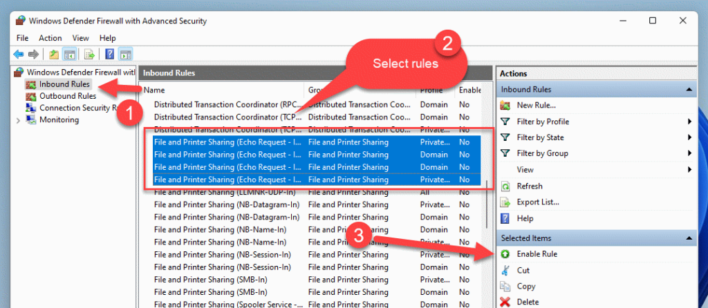 Windows: Allow ping in Windows firewall - eKiwi-Blog.de