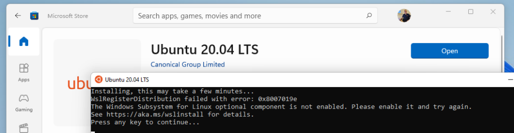 Windows 11 Home: install Linux Subsystem (WSL2) - eKiwi-Blog.de