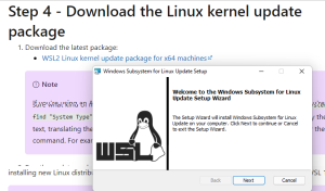 Windows 11 Home: install Linux Subsystem (WSL2) - eKiwi-Blog.de