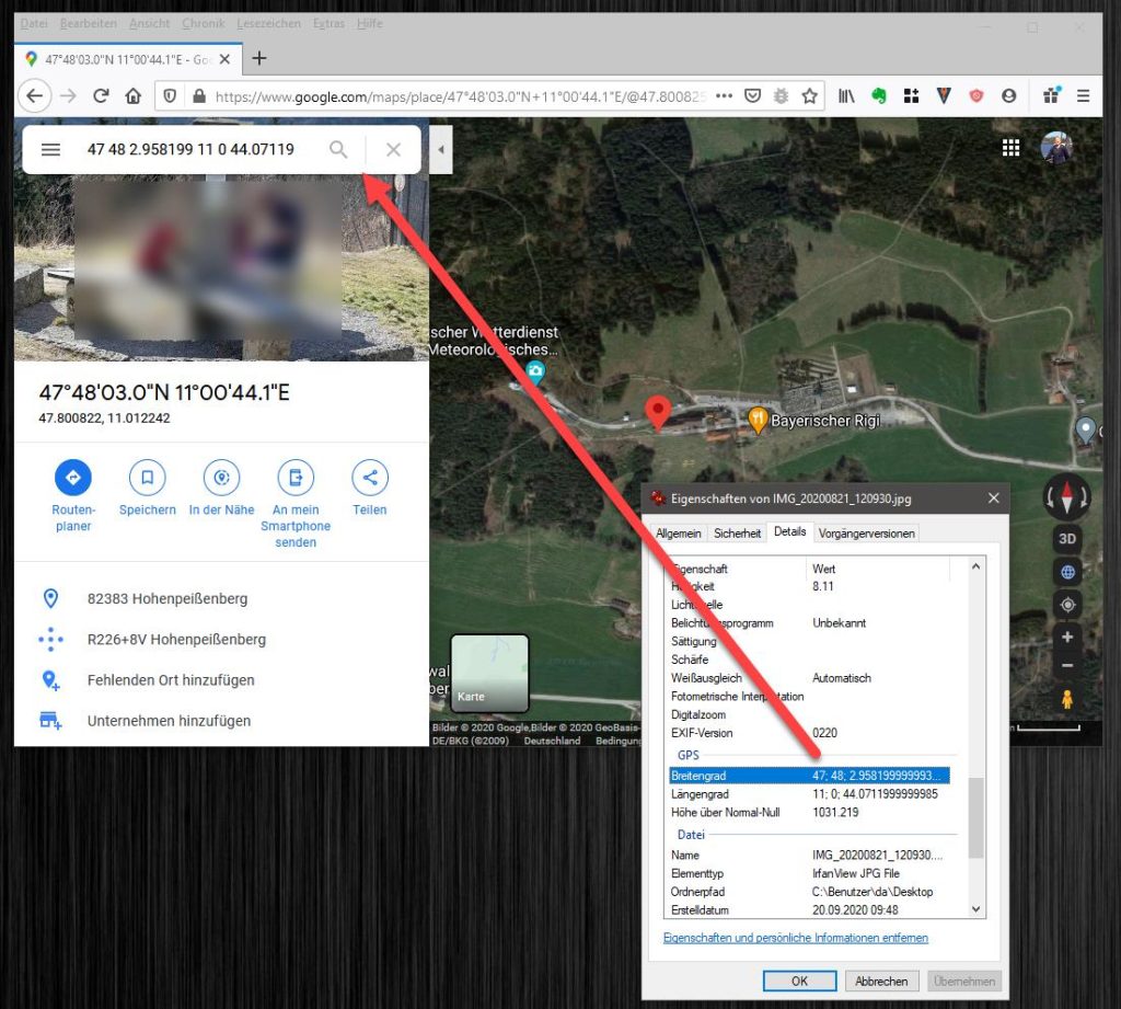 Android – GPS-Daten von Bildern auslesen - eKiwi-Blog.de