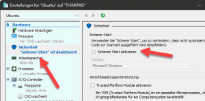Hyper-V UEFI-Fehlermeldung: The signed image’s hash is not allowed - eKiwi-Blog.de