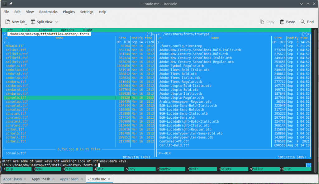 openSuse Linux True Type Fonts installieren - eKiwi-Blog.de