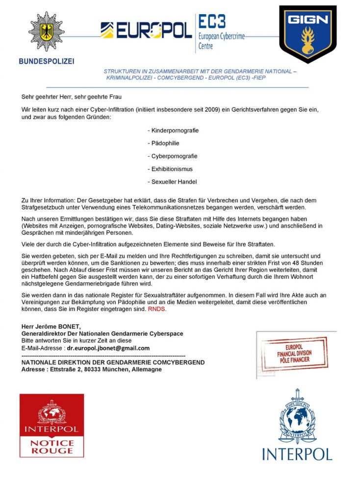 Phishing: Strafrechtliche Untersuchung von Europol - eKiwi-Blog.de