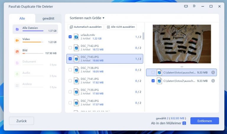 Doppelte Dateien oder Bilder in Windows finden und löschen - eKiwi-Blog.de