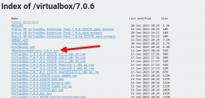 VirtualBox: Error when downloading the guest additions - eKiwi-Blog.de