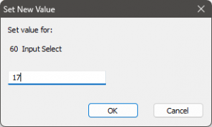 Switch monitor input via software - eKiwi-Blog.de