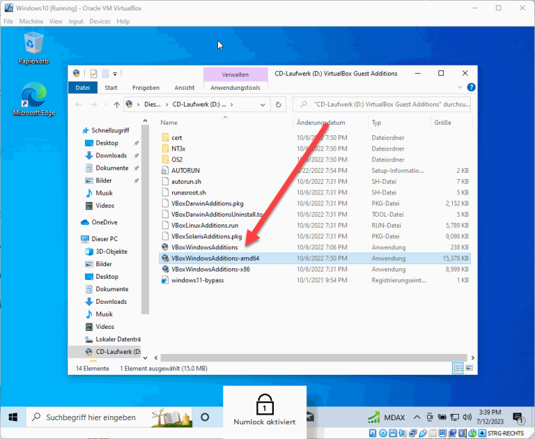 VirtualBox: Gasterweiterungen manuell einlegen - eKiwi-Blog.de