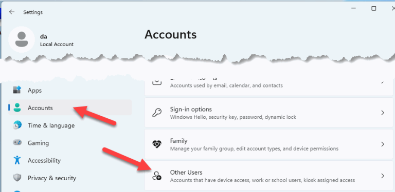 Windows 11: create local user without Microsoft account - eKiwi-Blog.de