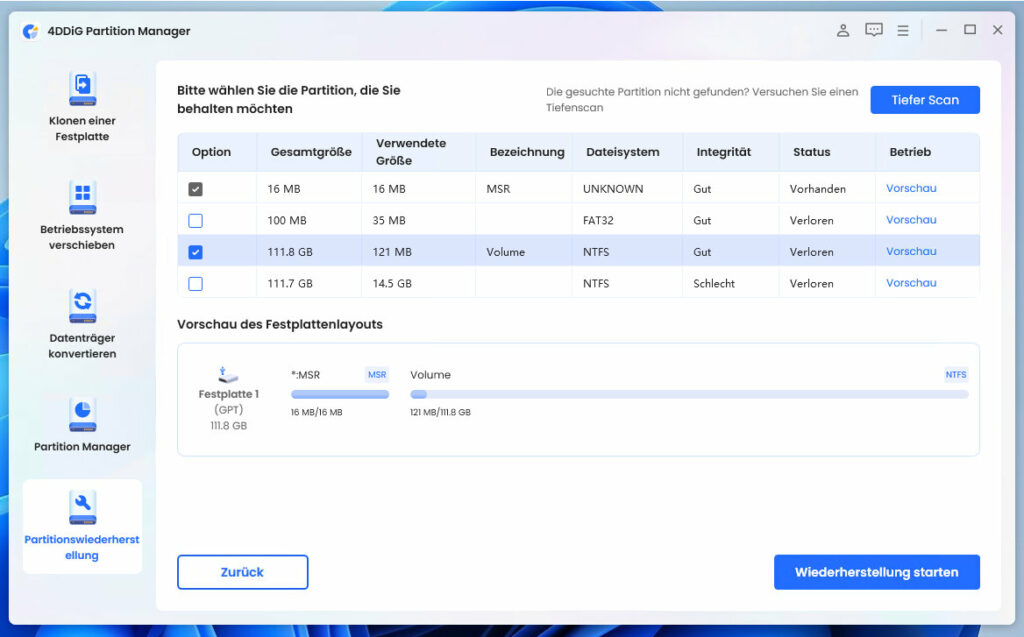 Review: 4DDiG Partition Manager – Klonen, Partitionieren, Datenrettung ...
