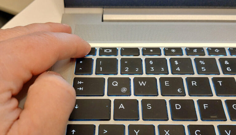 Call up the HP Probook start menu and boot menu - eKiwi-Blog.de