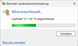 Windows 11 Home Bitlocker Status prüfen – Verschlüsselung aktivieren ...