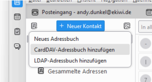 Thunderbird: Synchronisierung mit iCloud, Kalender und Kontakte - eKiwi ...