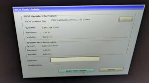 Dell BIOS update with USB stick without Windows - eKiwi-Blog.de