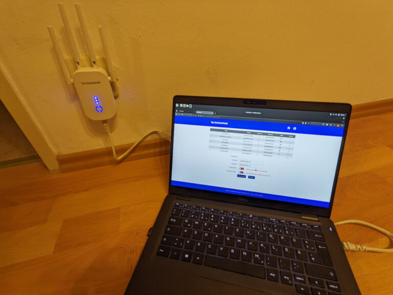 Review: Wonlink Indoor WLAN Repeater, WL-NE3501 - eKiwi-Blog.de
